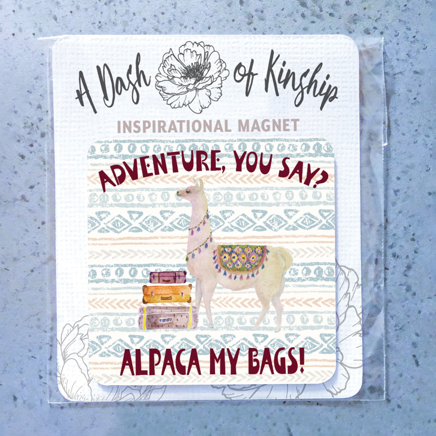 Magnet | Alpaca my bags – A Dash of Kinship