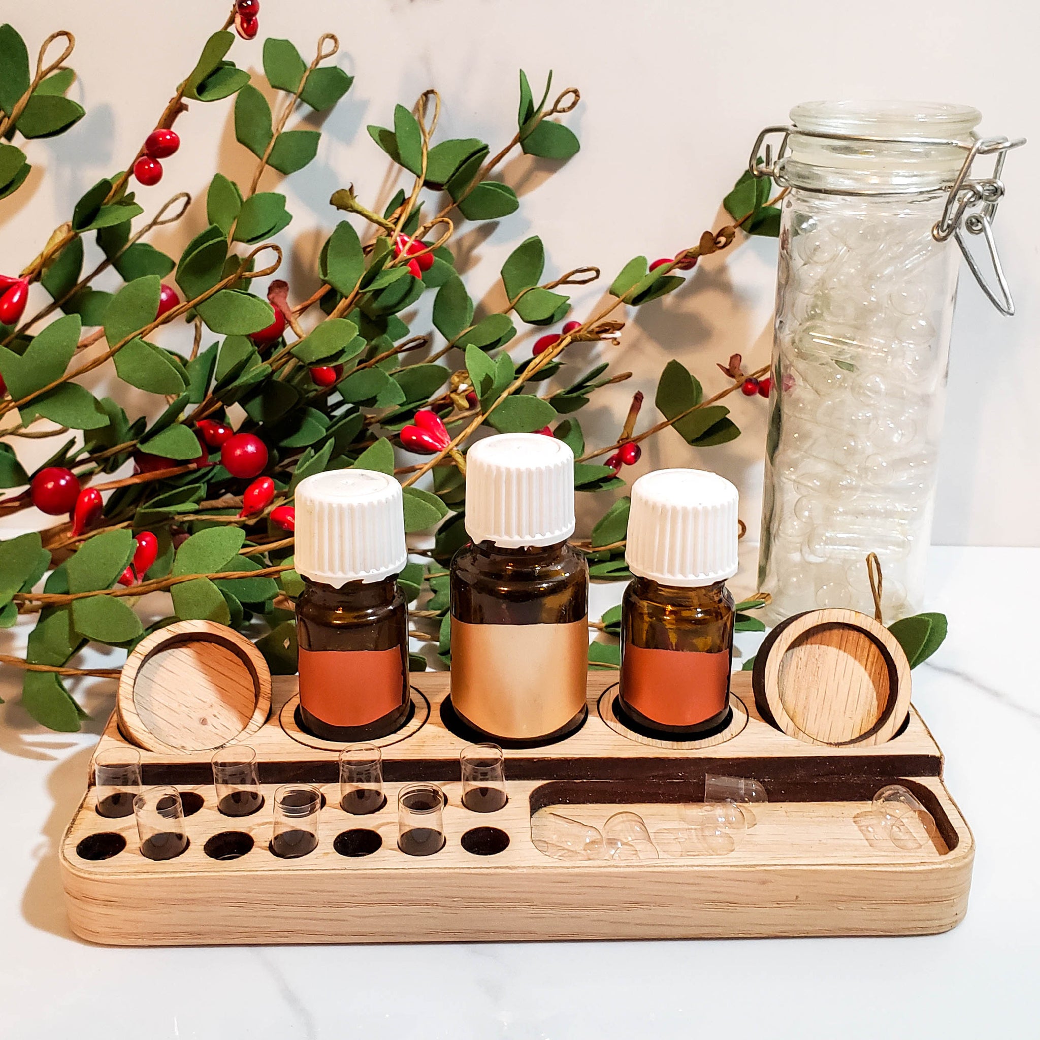 Essential Oil Vegetable Capsule Filling Station – A Dash of Kinship